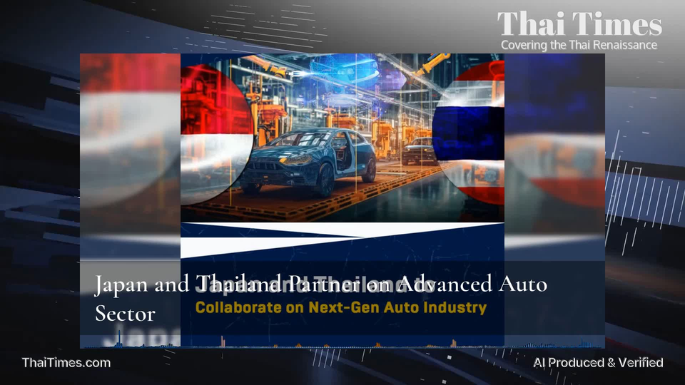 Japan and Thailand Partner on Advanced Auto Sector - Thai Times
