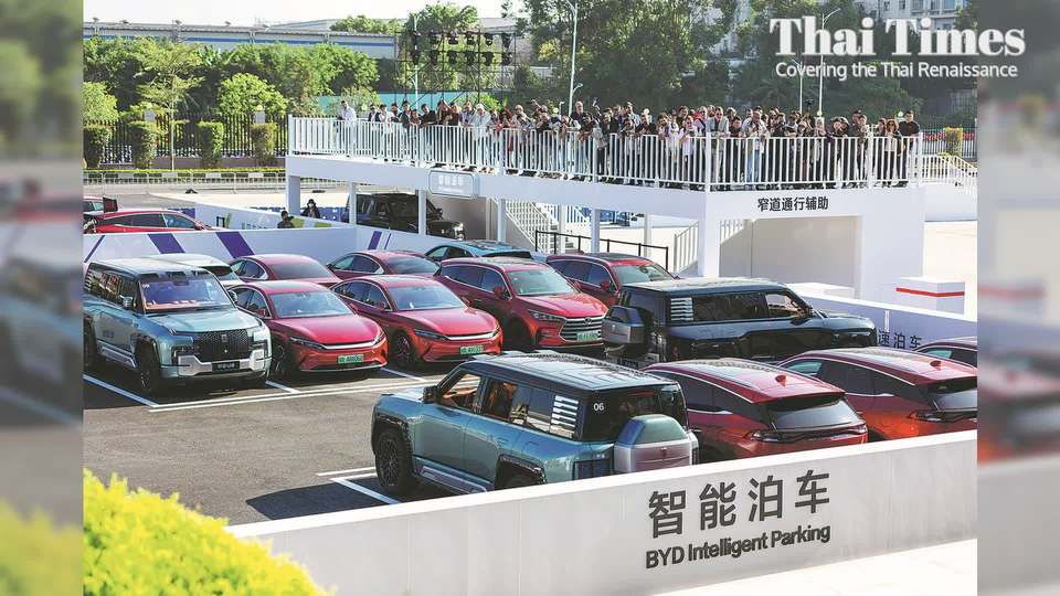 BYD Prioritizes Smart Technology with $14 Billion Investment - Thai Times