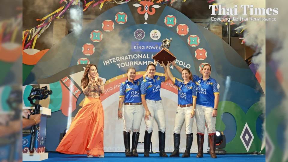 A Thai female athlete Ploy Bhinsaeng wins Polo championship - Thai Times