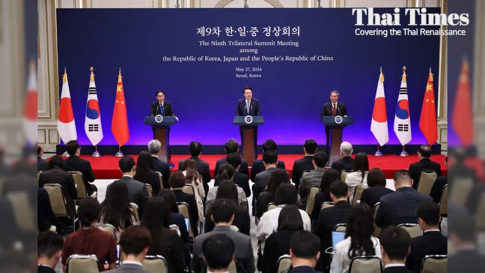 Trilateral Summit in Seoul Enhances Regional Cooperation - Thai Times