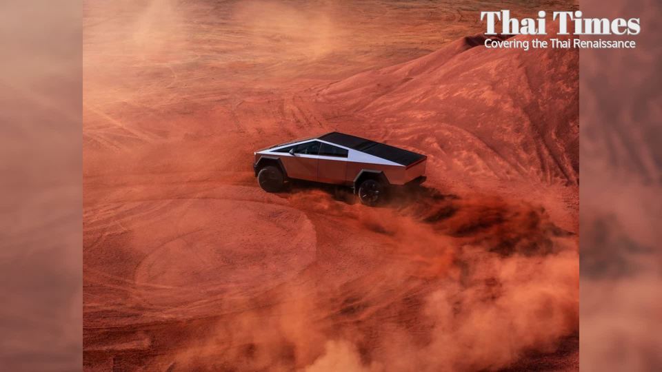 Tesla's Cybertruck Tour Kicks Off in Thailand - Thai Times