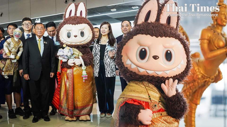Labubu Mascot To Boost Chinese Tourism In Thailand Thai Times
