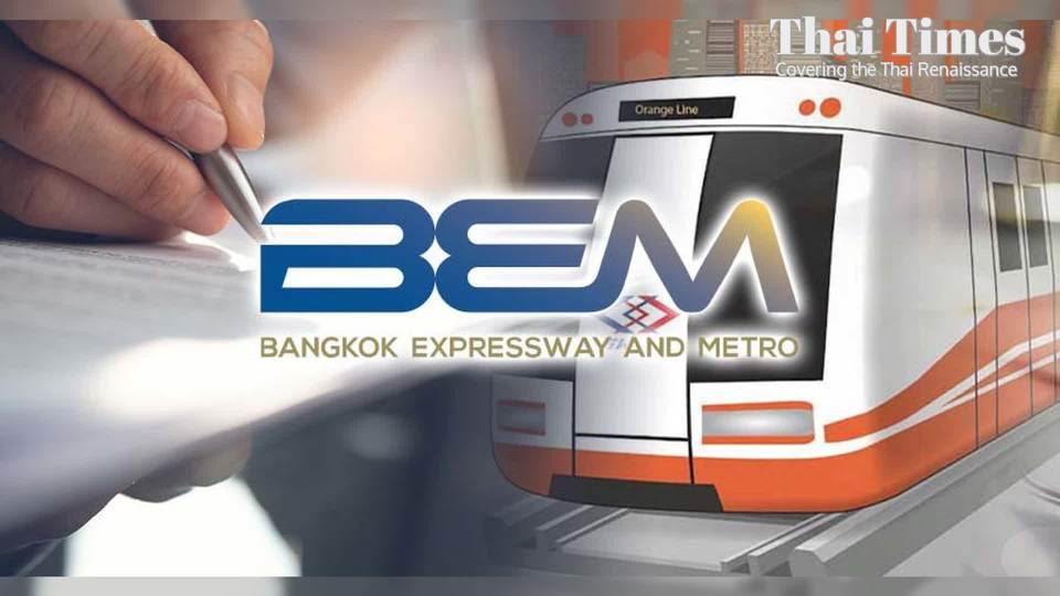 BEM Set to Begin Construction on MRT Orange Line's West Side - Thai Times
