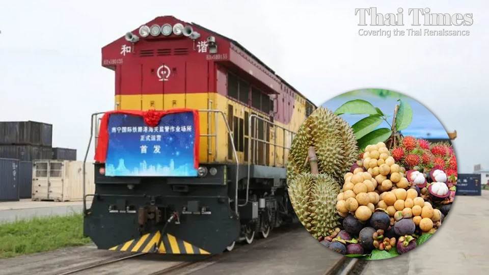 Cheaper Chinese Farm Produce 'Arriving by Train' - Thai Times