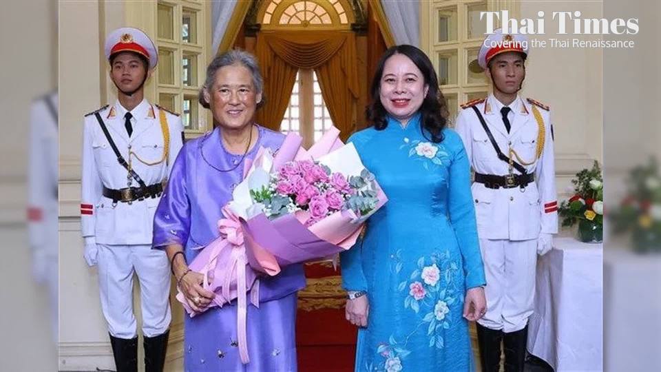 Vietnam Vice President Welcomes Thai Princess Maha Chakri Sirindhorn ...