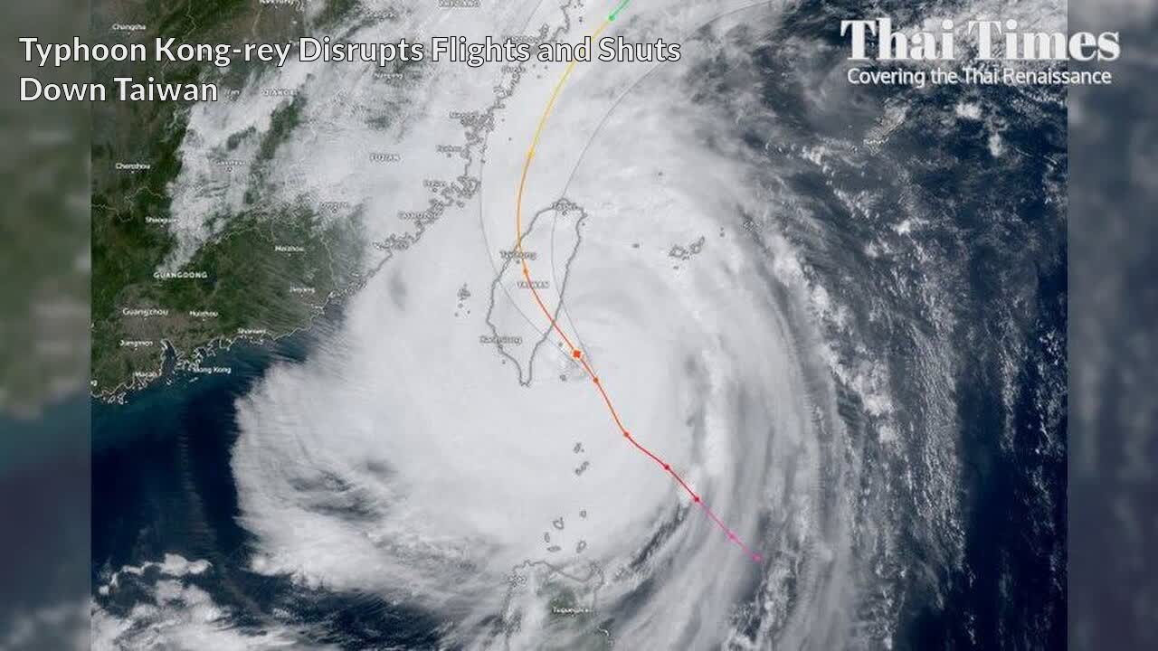 Typhoon Kong-rey Disrupts Flights, While Thailand Advances in OECD Bid ...