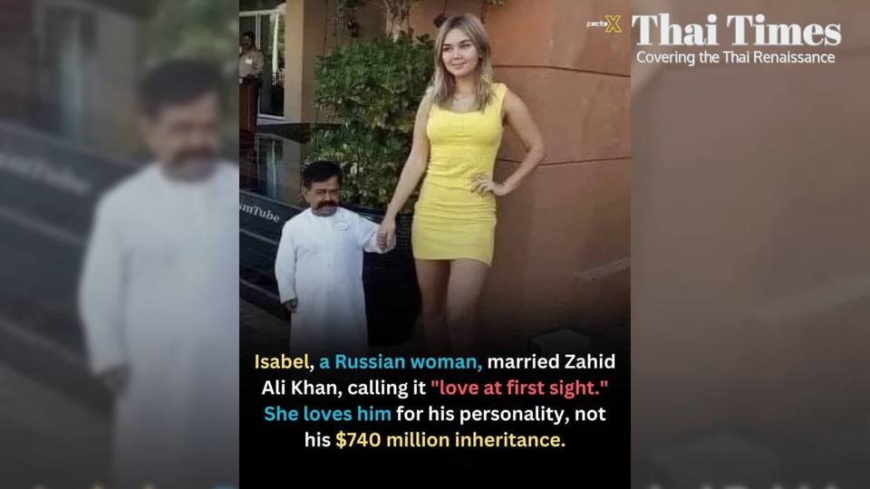 Isabel, a Russian woman, wed Zahid Ali Khan, describing it as "love at first sight." Her ...