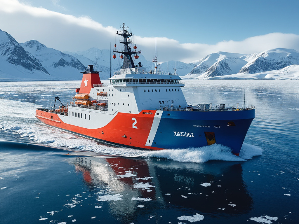 Chinese Icebreaker Xuelong-2 Opens to the Public in New Zealand ...