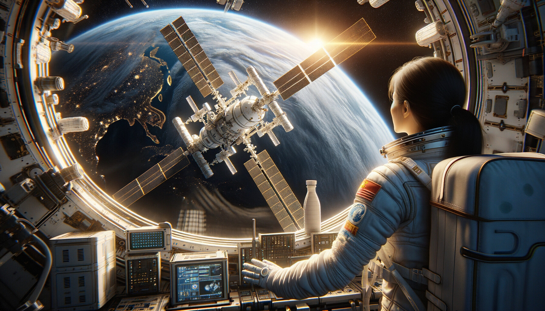 Chinese Astronaut Sends Greetings from Space on International Women's ...