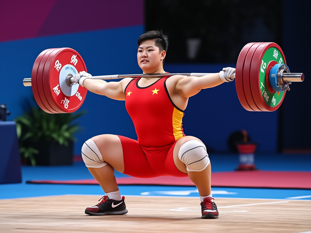 Li Yan Secures Gold at 2025 Asian Weightlifting Championships - Beijing ...