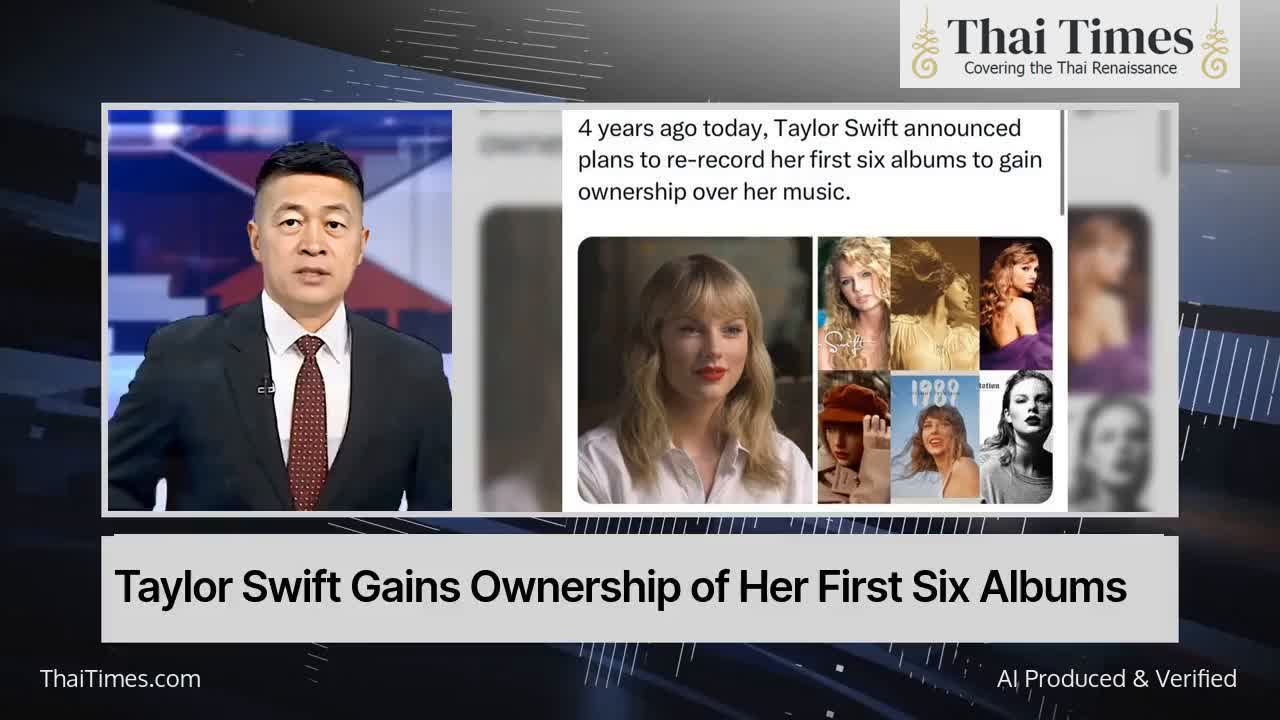 Taylor Swift Gains Ownership of Her First Six Albums - Thai Times