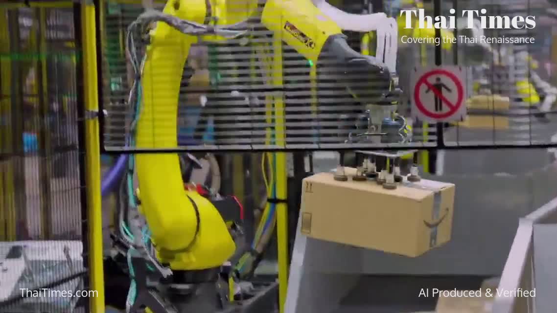 Amazon Reaches Milestone with Deployment of One Millionth Robot - Thai Times