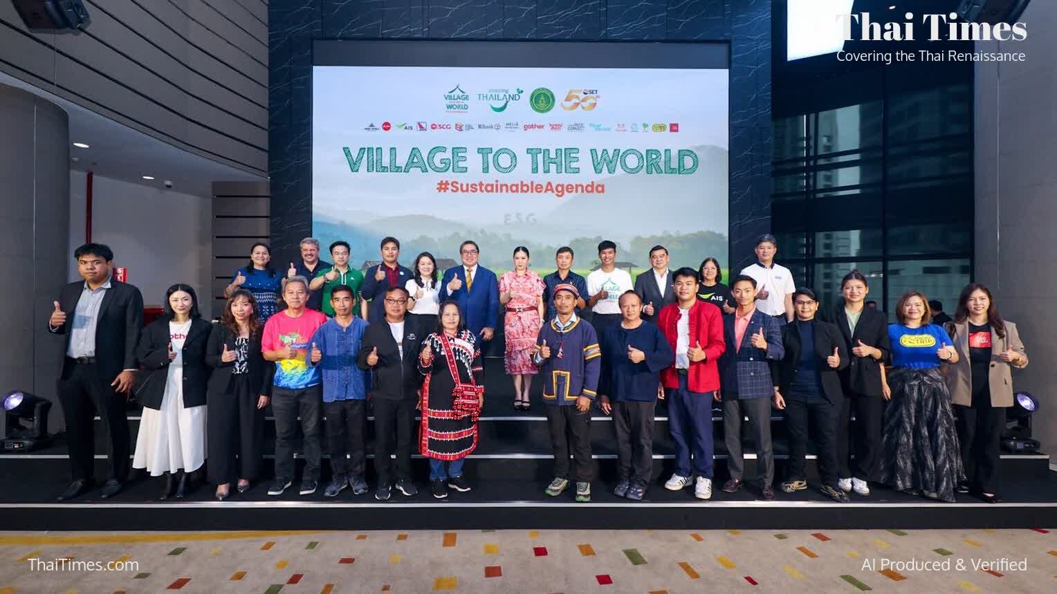 Thai Communities Showcase ESG Initiatives Through 'Village to the World ...