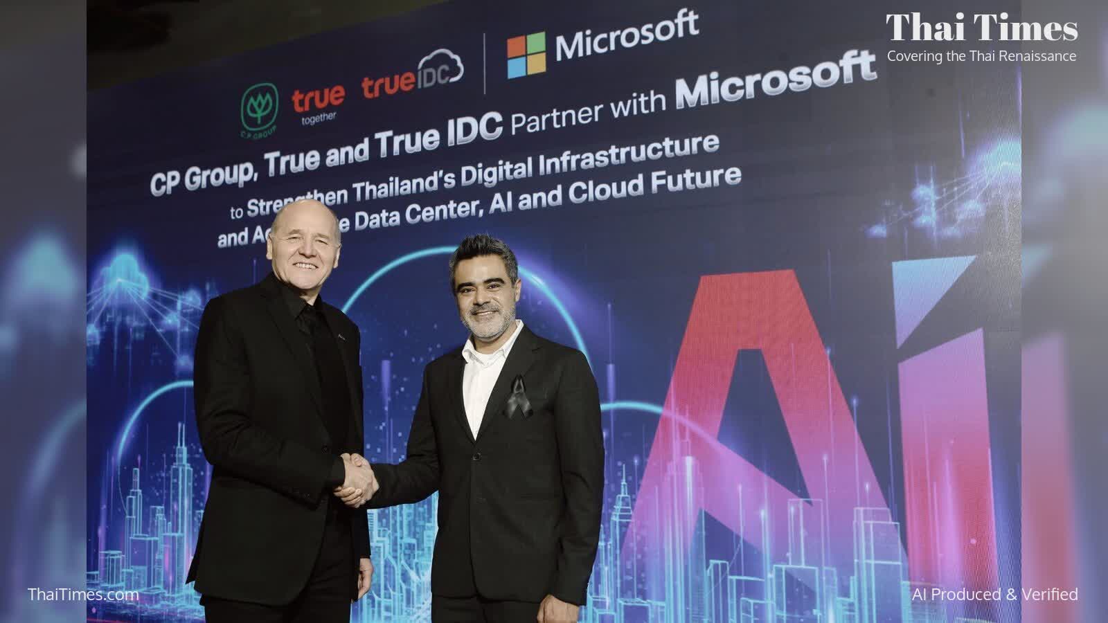 CP Group, True IDC and Microsoft Forge Strategic Alliance to Elevate Thailand’s AI and Cloud ...