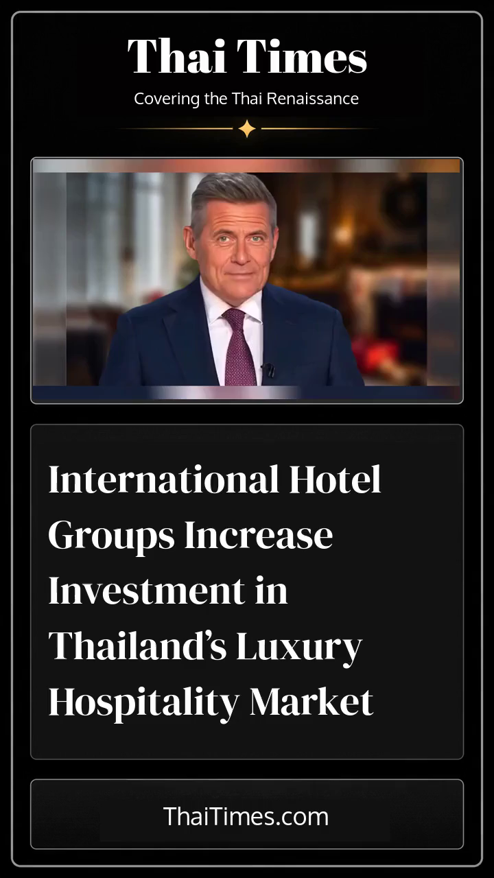 International Hotel Groups Increase Investment in Thailand’s Luxury ...